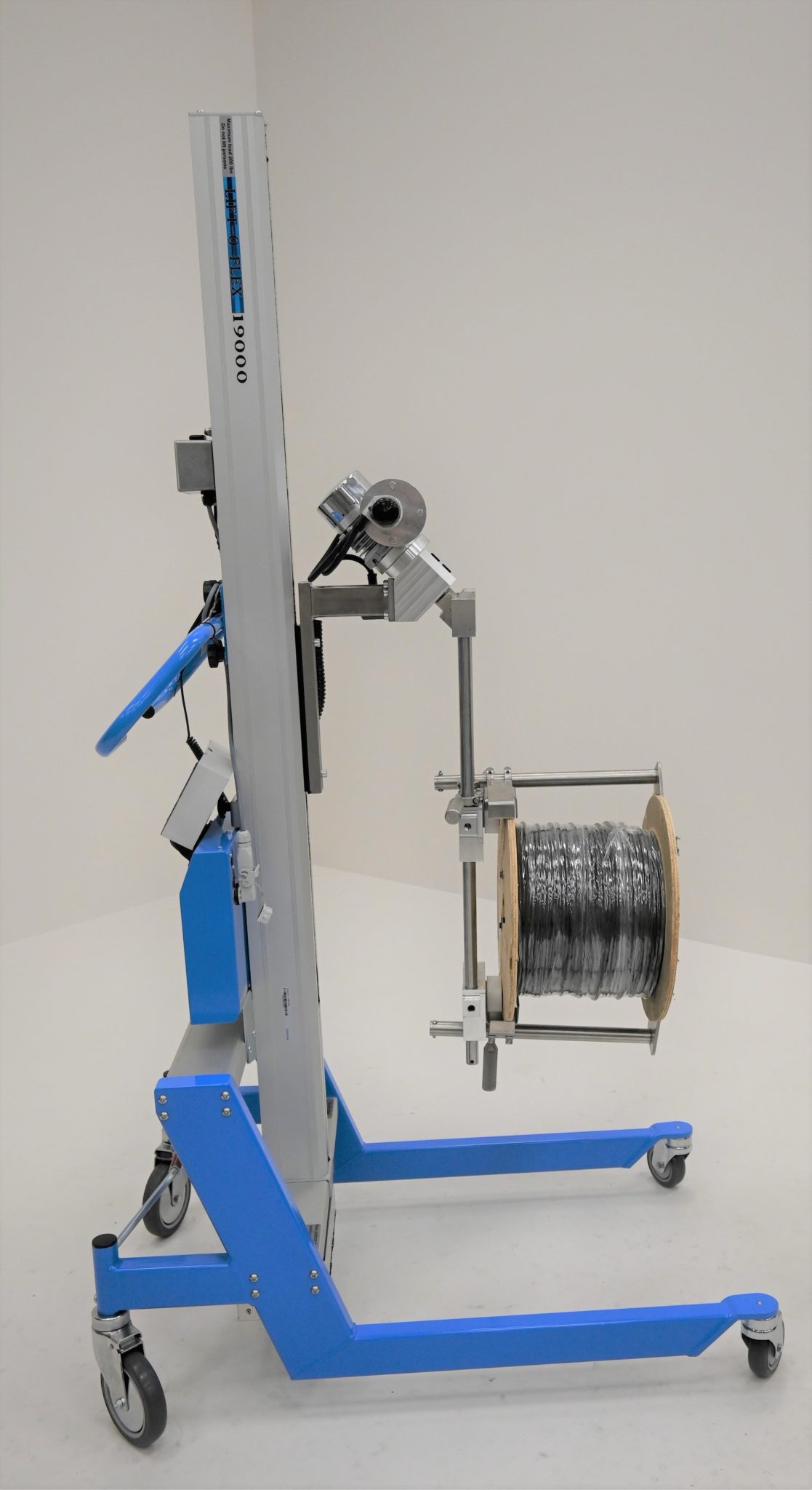 Reel Handling with Multiple Diameters; Material Handling